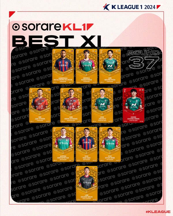 '강등 위기 막았다!' 전북 권창훈, K리그1 37라운드 MVP 선정