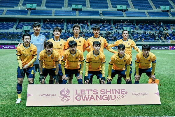 광주FC, ACLE 16강 상대 비셀 고베로 확정… 3월 5일 1차전 원정 경기