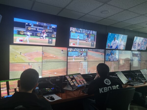 '더 정확하고 빠르게'… KBO 비디오판독 센터, '호크아이' 리플레이 시스템 도입