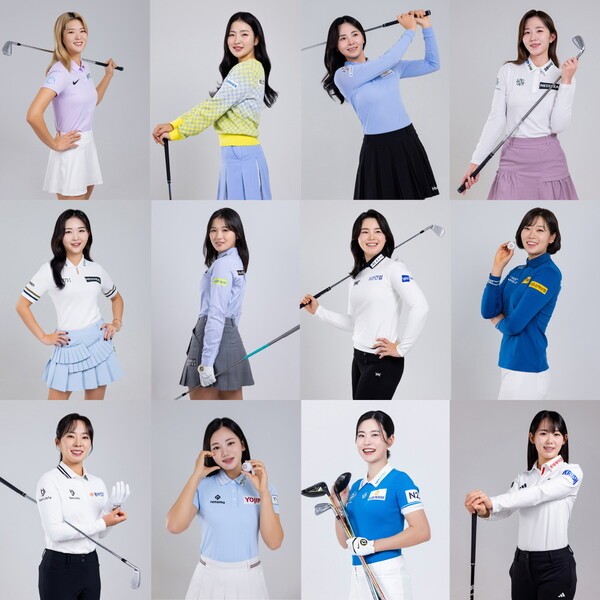 KLPGA, 제17대 홍보모델 화보 공개… 세 가지 콘셉트로 다양한 매력 선보여